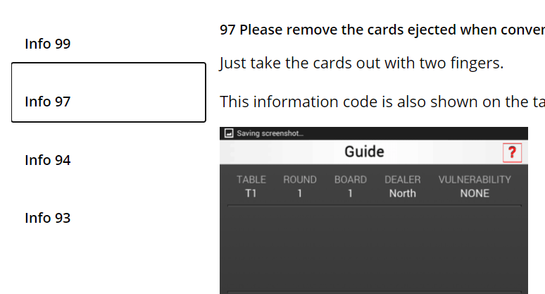 Error codes | Help side for Bridge+More by Bridge Company